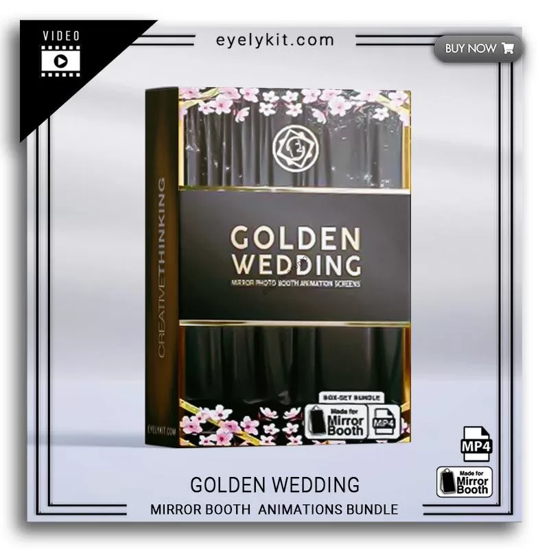 Fotomaster Mirror Booth Animation - GOLDEN WEDDING-top10