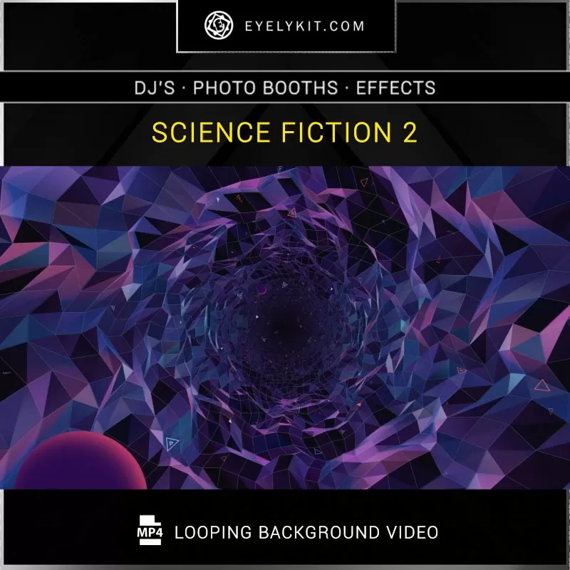 PHOTO BOOTH VIDEO BACKGROUND - SCIENCE FICTION 2