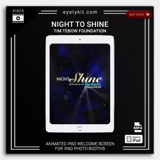 Amazing Night To Shine Ipad Screen Photo Booths