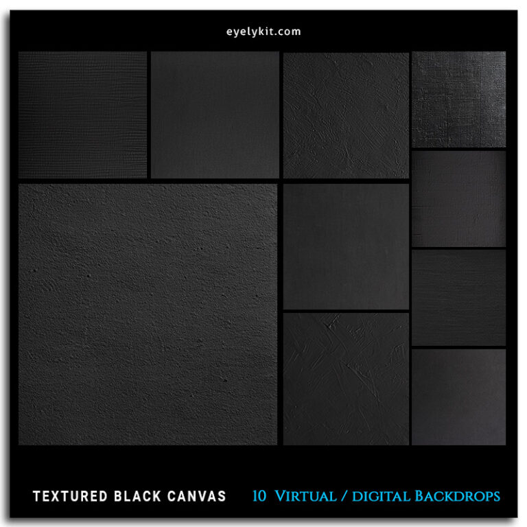 10 Stunning Black Canvas Virtual Backdrops For Photo Booths