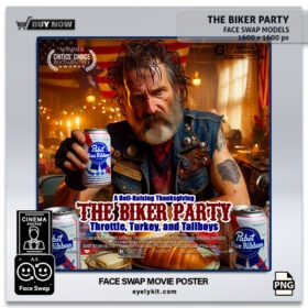 16+ Stunning Biker Party Movie Poster Face Swap Downloads