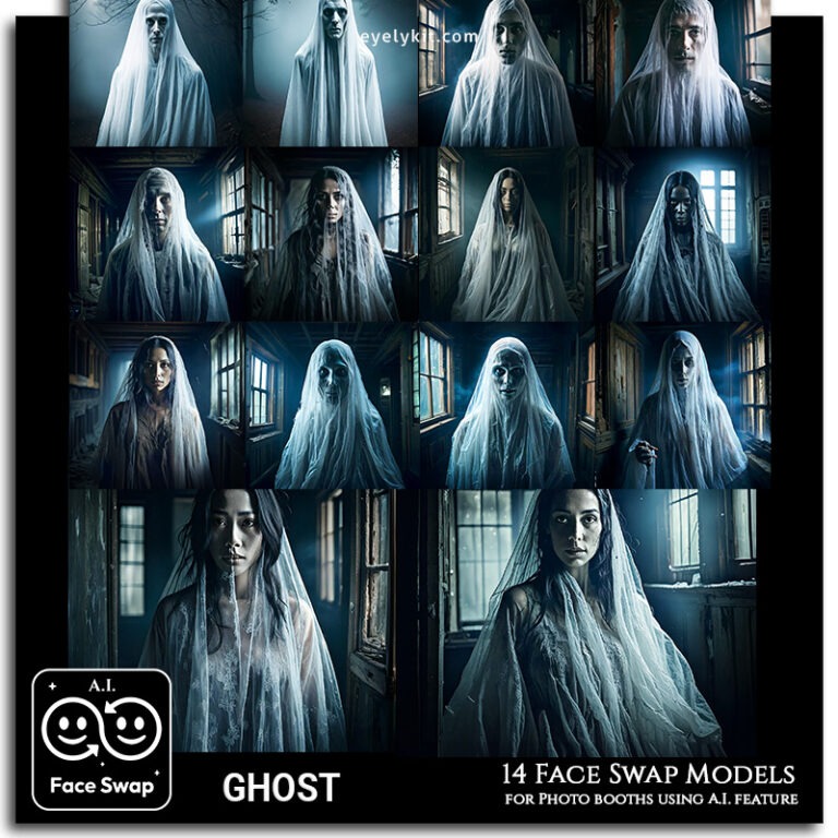 100+ Stunning Ghost Face Swap Images For Photo Booths