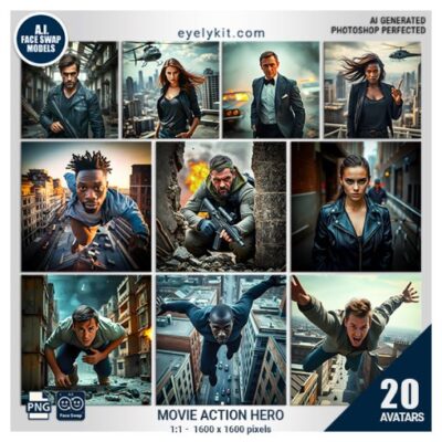 20+ Stunning Movie Action Hero Swap Avatars Downloads