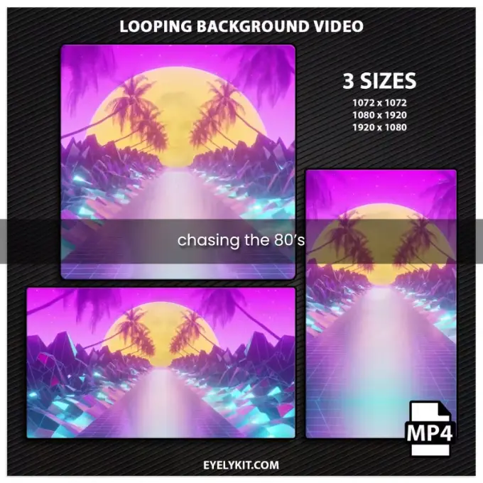 100+ Amazing 80s Video Background For Photo Booths