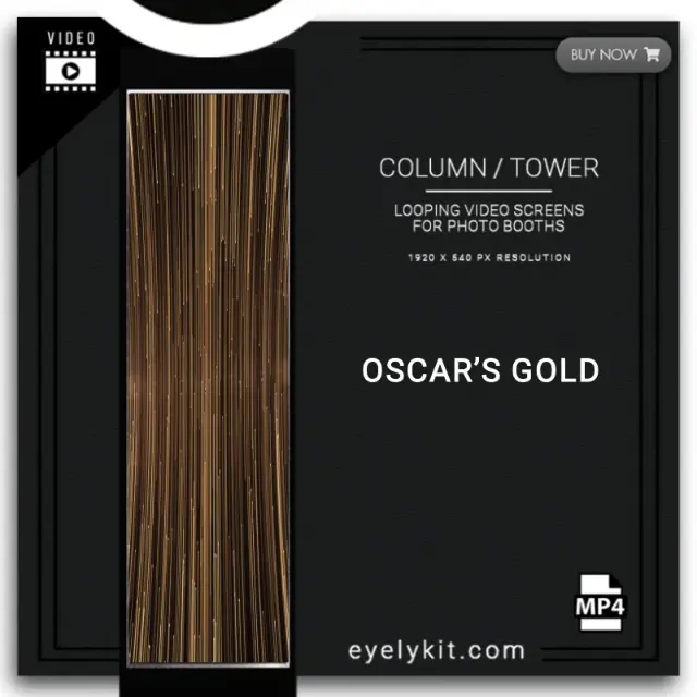 100+ Amazing Oscars Gold LED Screen For Photo Booths